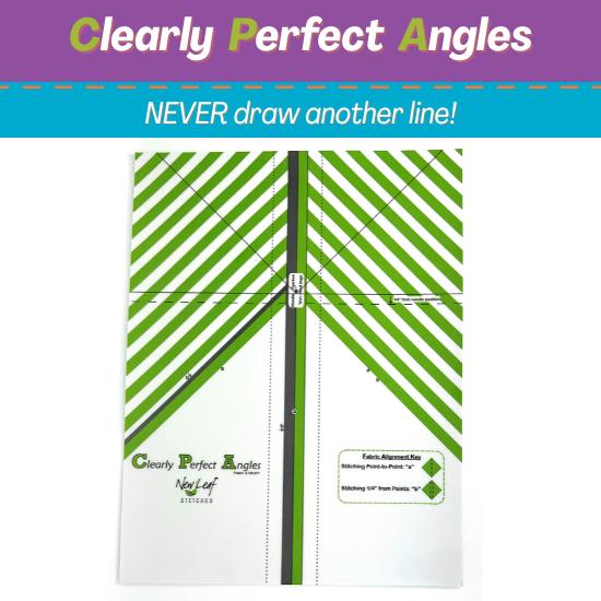 Clearly Perfect Angles – New Leaf Stitches