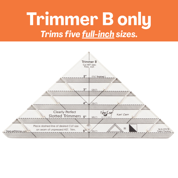 Slotted Trimmers - for Half Square Triangles – New Leaf Stitches